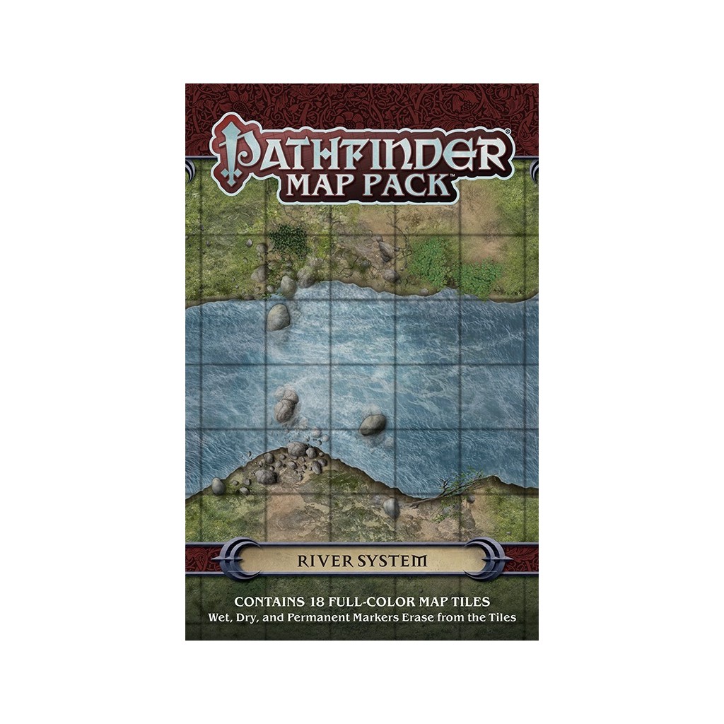 Pathfinder - Map Pack : River System - Boutique Philibert