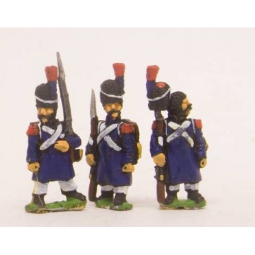 French: Old Guard in Greatcoat & Bearskin, assorted poses - Boutique ...